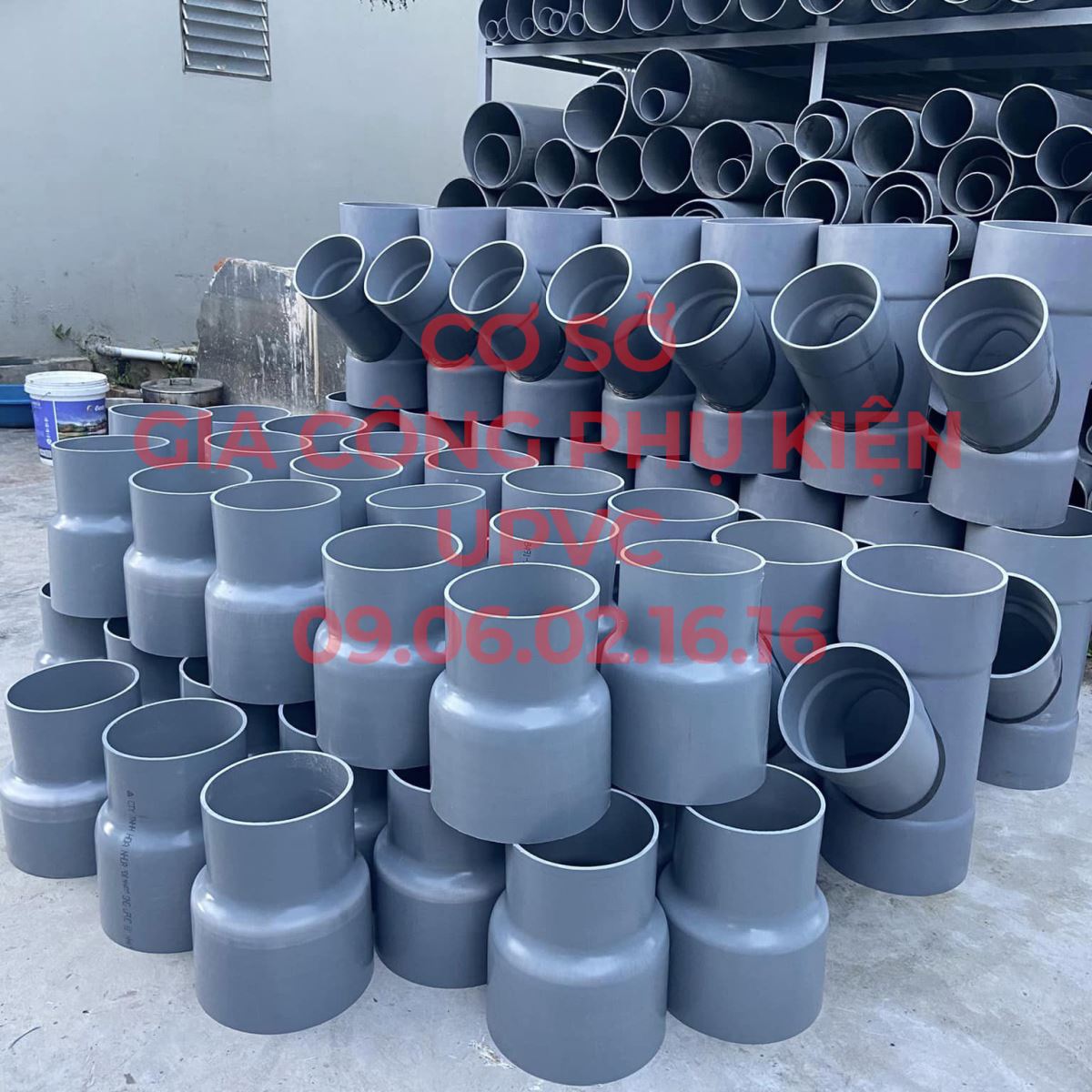 Cơ sở gia công phụ kiện uPVC Miền Bắc